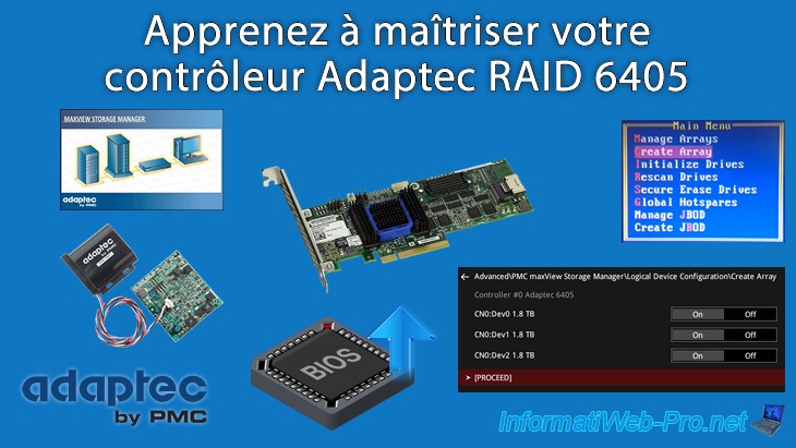 Apprenez à maîtriser votre contrôleur Adaptec RAID 6405 - Formations ...