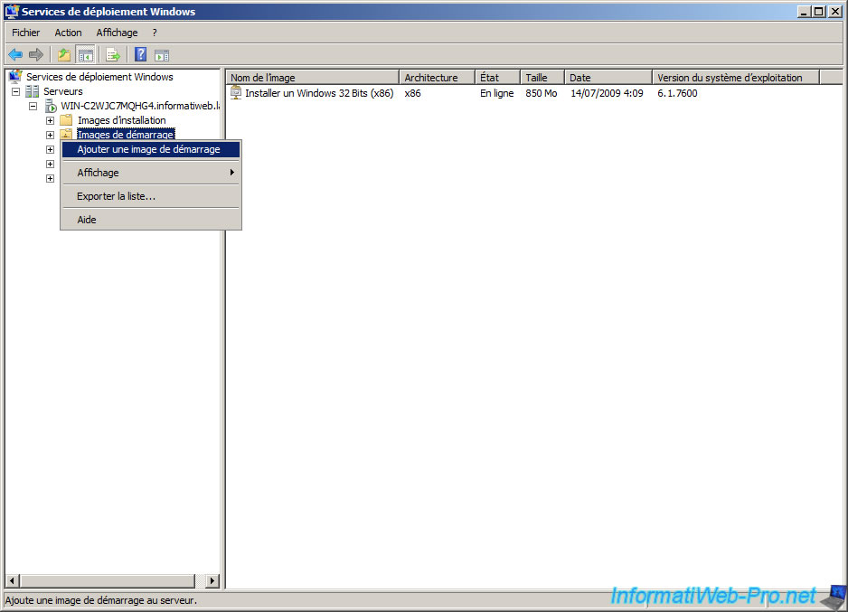 Install and configure Windows Deployment Services (WDS) on Windows ...