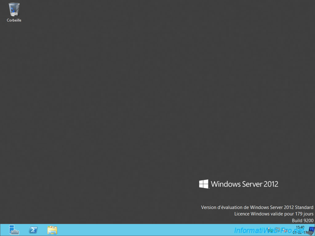 Installer et configurer Windows Server 2012 en mode Core - Windows ...