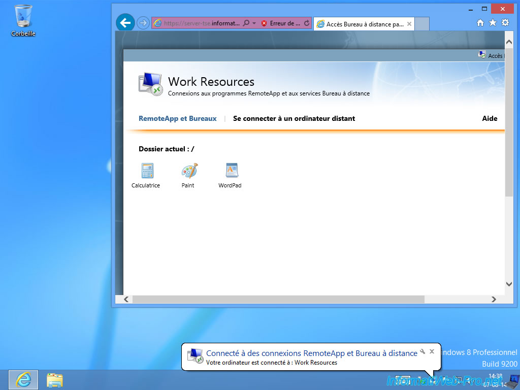Publish RemoteApps (on a single server) on Windows Server 2012 using ...