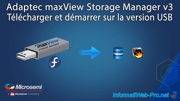 Télécharger et démarrer sur la version USB de l'interface web Adaptec ...