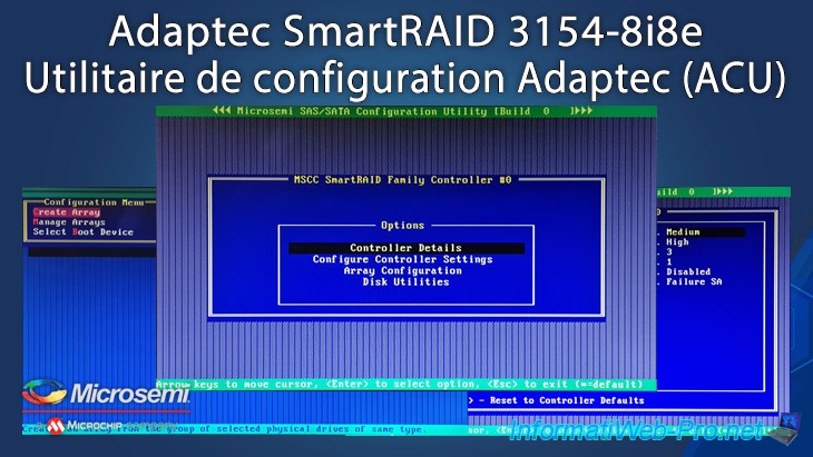 Présentation de l'utilitaire de configuration (ACU) du contrôleur ...