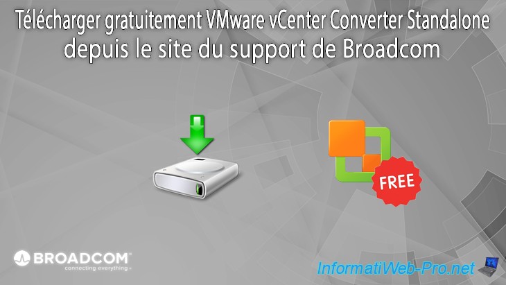Télécharger gratuitement VMware vCenter Converter Standalone depuis le site du support de ...