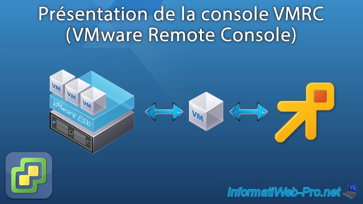 Présentation de la console VMRC (VMware Remote Console) permettant de gérer vos VMs sous VMware ...