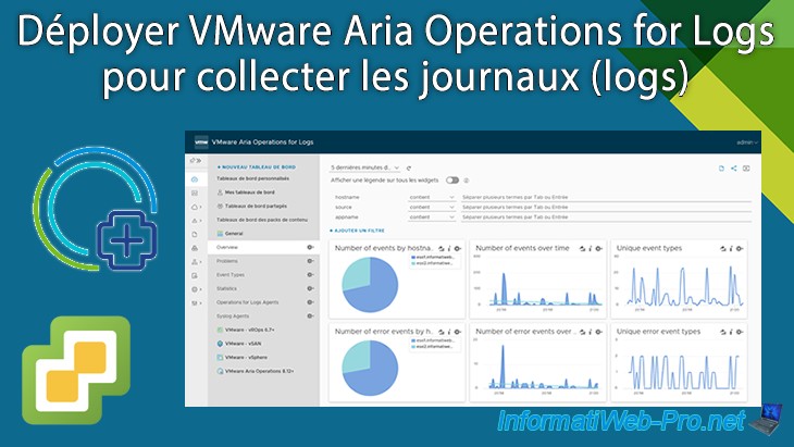 Déployer VMware Aria Operations for Logs sous VMware vSphere 6.7 pour collecter les journaux ...