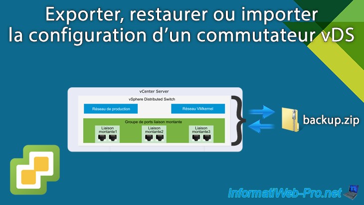 Exporter, restaurer ou importer la configuration d'un commutateur vDS ...