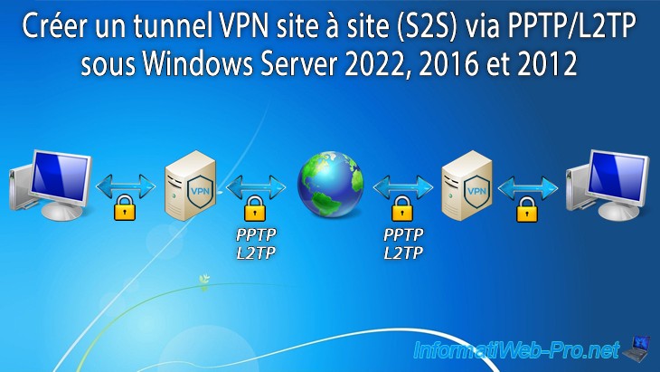 Créer un tunnel VPN site à site (S2S) via PPTP/L2TP sous Windows Server ...